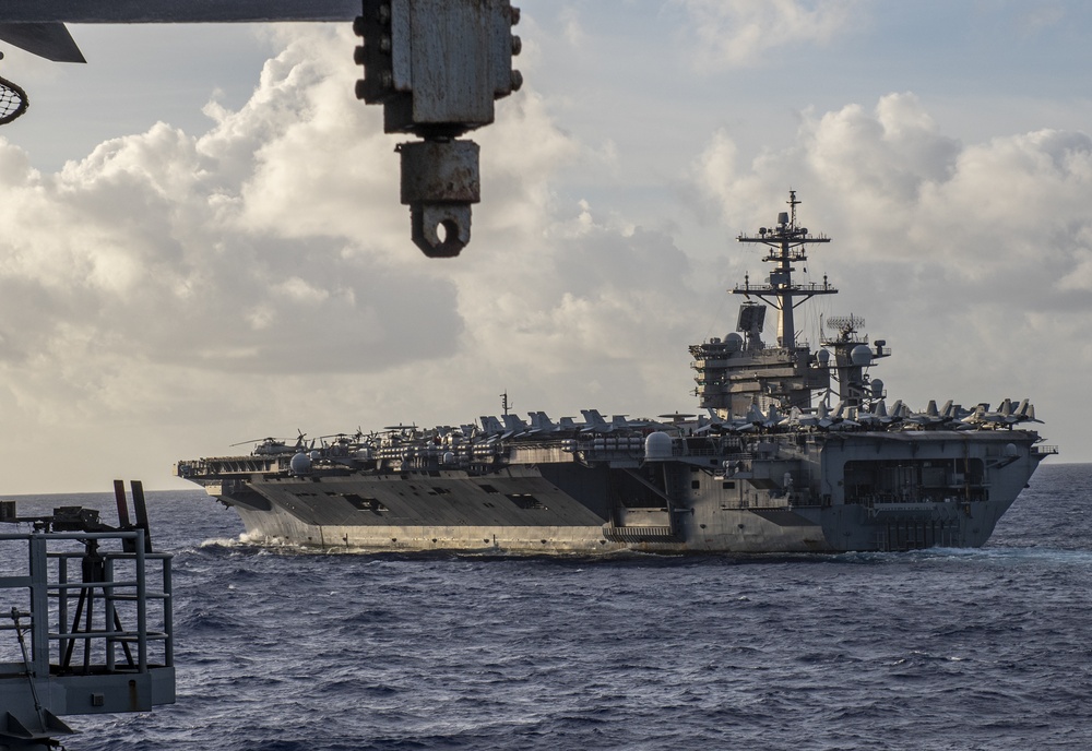 DVIDS - Images - USS Nimitz and USS Theodore Roosevelt conduct Dual Carrier Operation