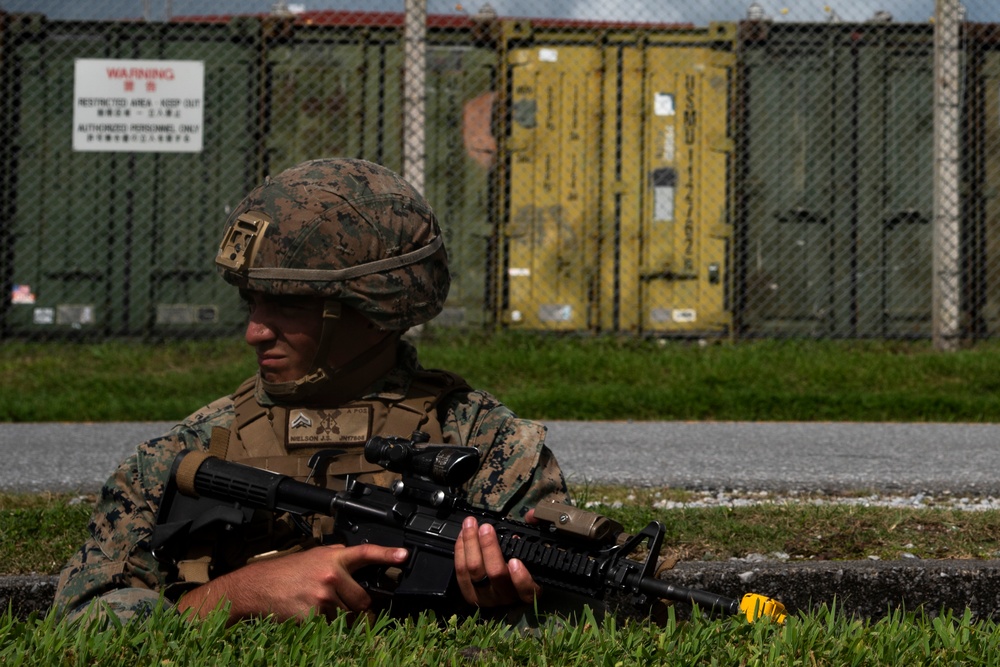 DVIDS - Images - Charlie Battery conducts a simulated embassy ...