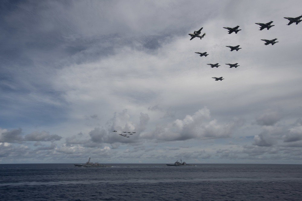 DVIDS - Images - USS Nimitz and USS Ronald Reagan CSGs Conduct Dual ...