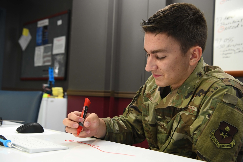 DVIDS - News - 97 TRS students design solution for pilots