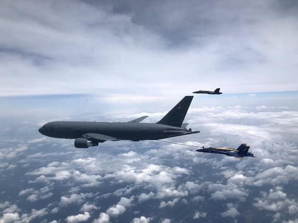 DVIDS - Images - 931 ARW refuels Blue Angels for first time with KC-46 ...