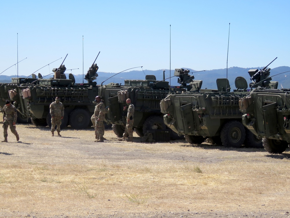 DVIDS - Images - Stryker Gunnery Qualifications at Fort Hunter Liggett ...