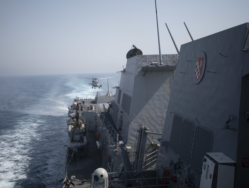 DVIDS - Images - USS Ralph Johnson conducts flight ops [Image 1 of 4]