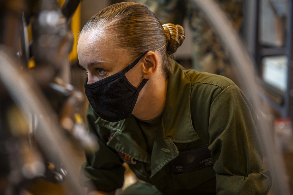 DVIDS - Images - Cpl. Megan Larson shares her story as a T700 engine ...