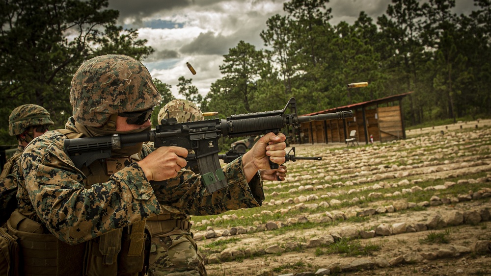 DVIDS - Images - US Marine task force conduct joint service range in ...