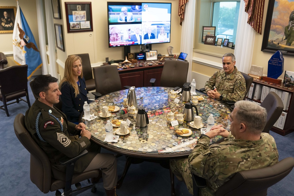 DVIDS - Images - CJCS and SEAC meet with Medal of Honor recipient Army ...