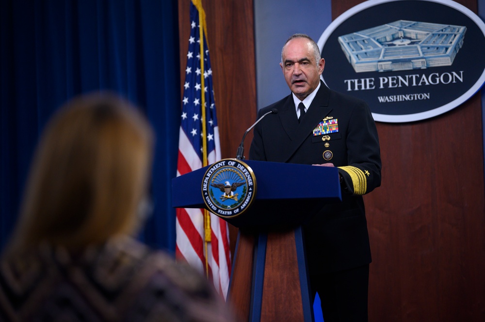 DVIDS - Images - STRATCOM Commander Holds Pentagon Briefing