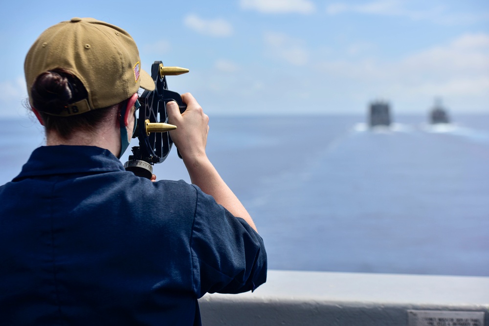 DVIDS - Images - USS New Orleans Underway Replenishment with USNS ...