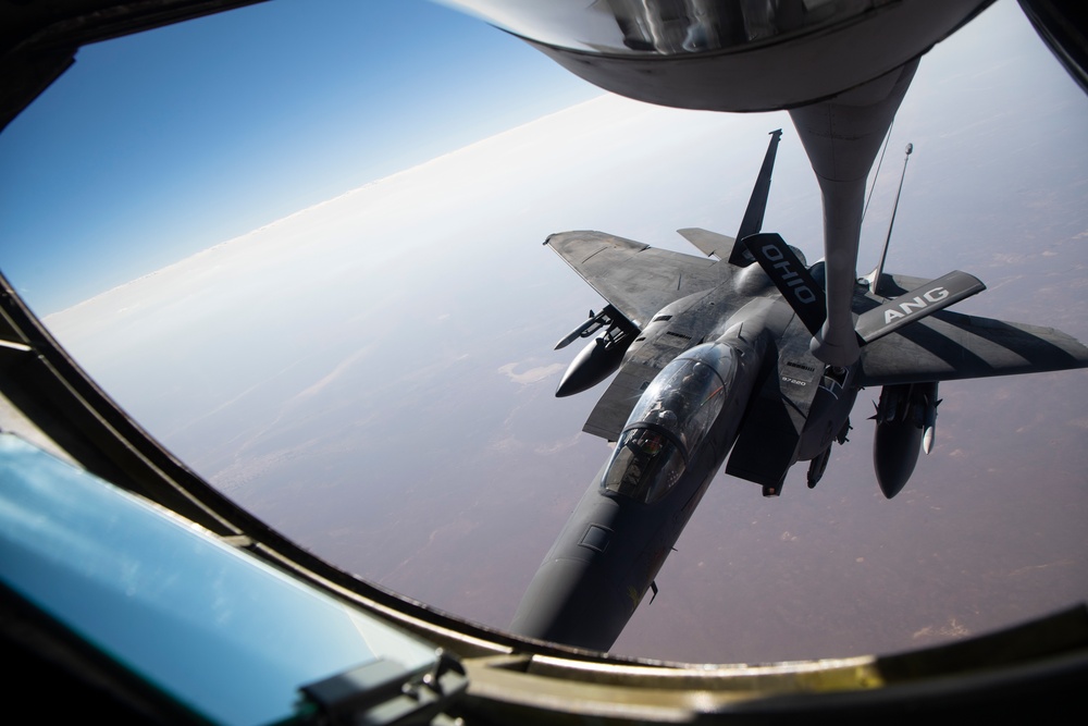 DVIDS - Images - 50th EARS refuels F-15s over Iraq