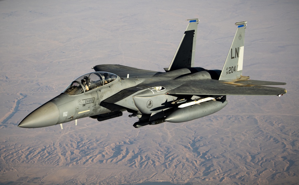 DVIDS - Images - 340th EARS refuels F-15s over Iraq