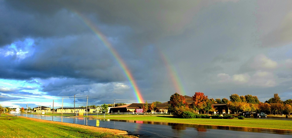 DVIDS - News - Photo Essay: Rainbow over Fort McCoy