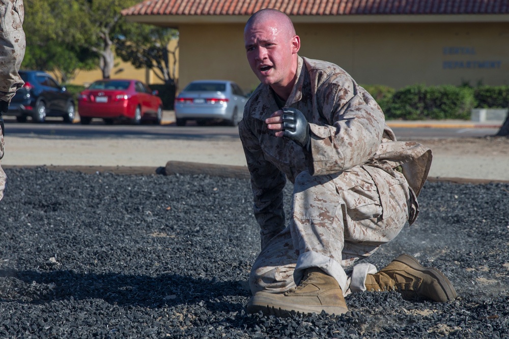 DVIDS - Images - Mike Company Combat Conditioning Course [Image 1 of 10]