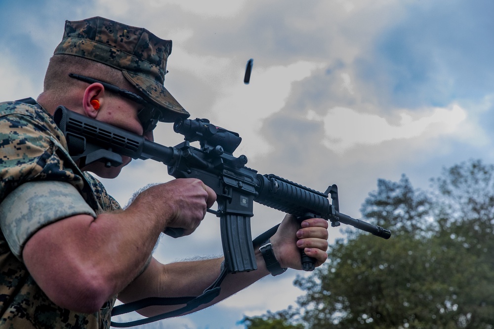 DVIDS - Images - CATC Camp Fuji PMO Marines train with pistol and rifle ...