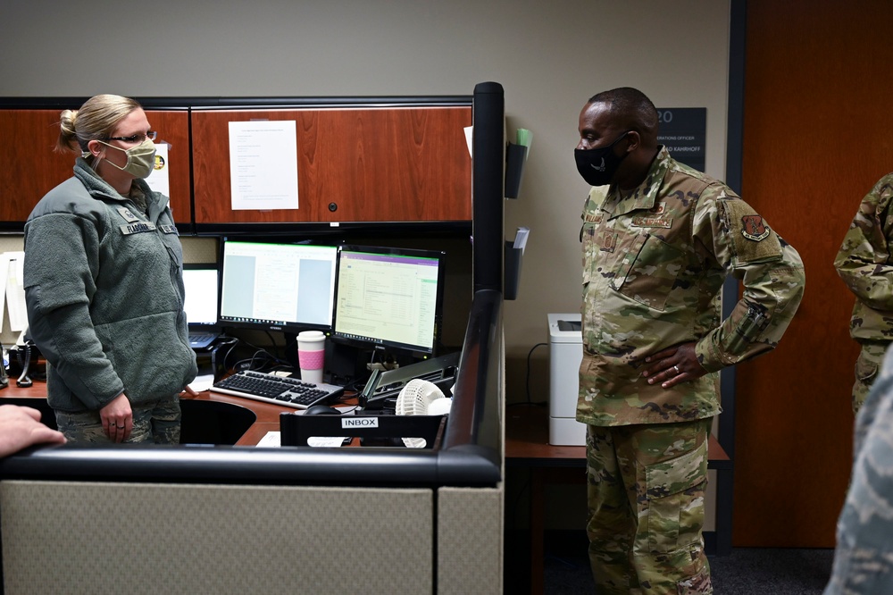 DVIDS - Images - ANG Command Chief Master Sergeant Visits the 126th Air ...