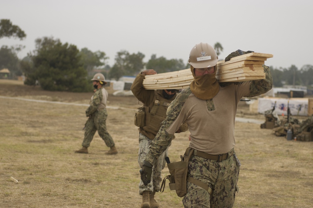DVIDS - Images - Naval Mobile Construction Battalion FOUR conducts a ...