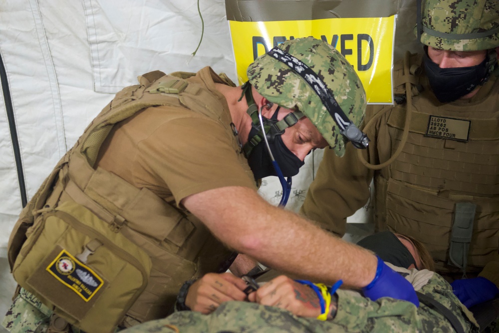 DVIDS - Images - Naval Mobile Construction Battalion FOUR conducts a ...