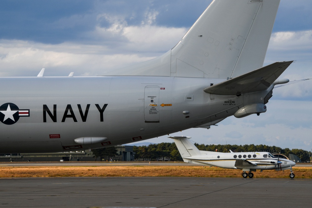 DVIDS - Images - NAF Misawa C-12 Taxis Down Flight Line [Image 1 of 2]