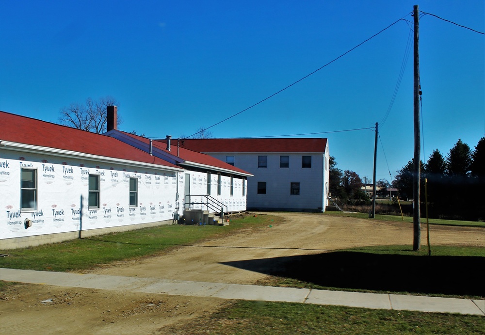 DVIDS - Images - World War II-era buildings receiving upgrades at Fort ...