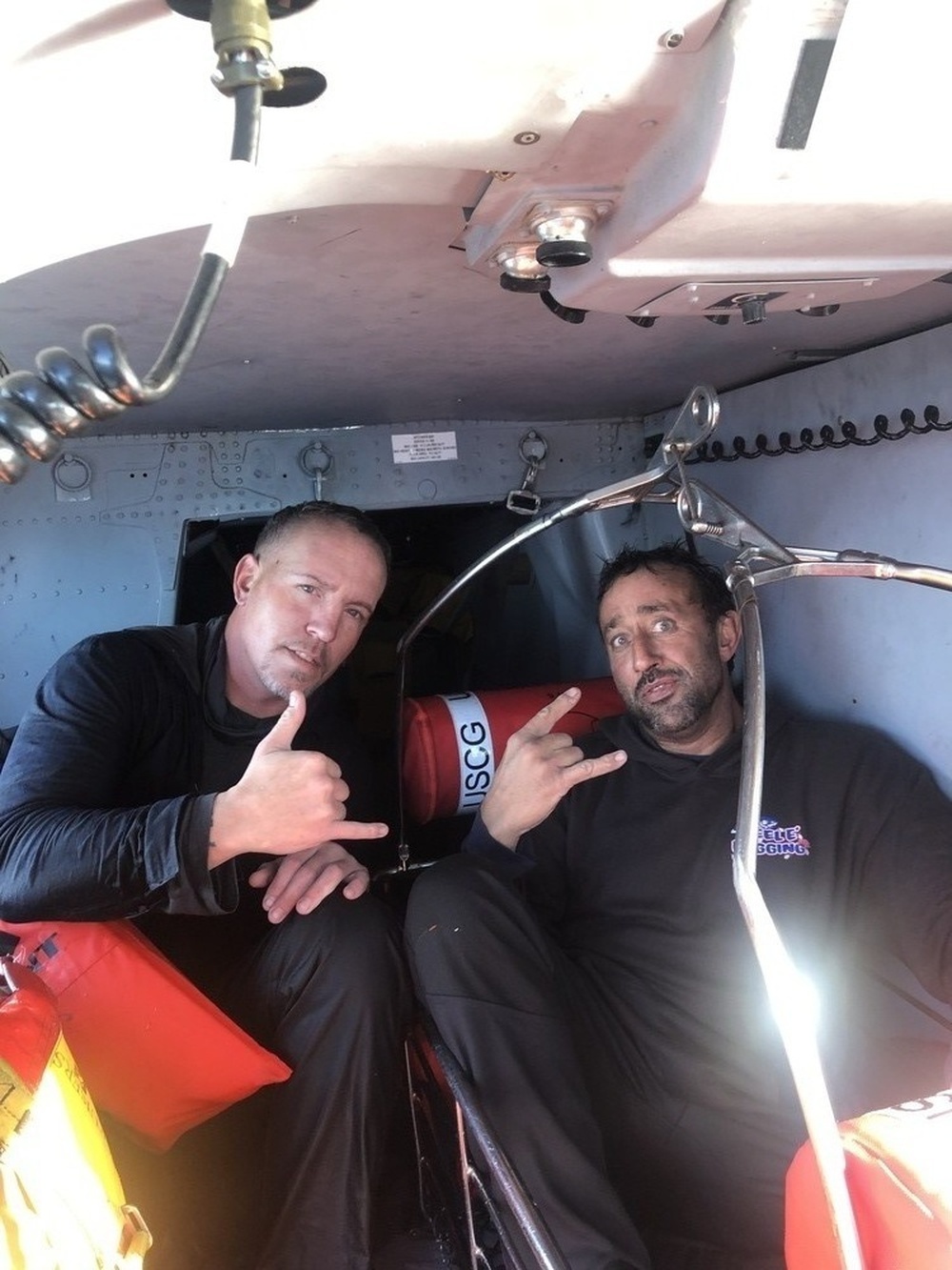 DVIDS - Images - Coast Guard rescues 2 from boat fire near Barnegat ...