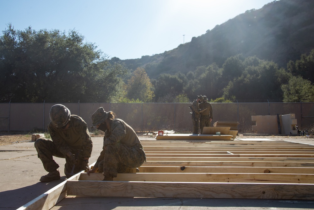 DVIDS - Images - 15th MEU combat engineers build simulated medical ...