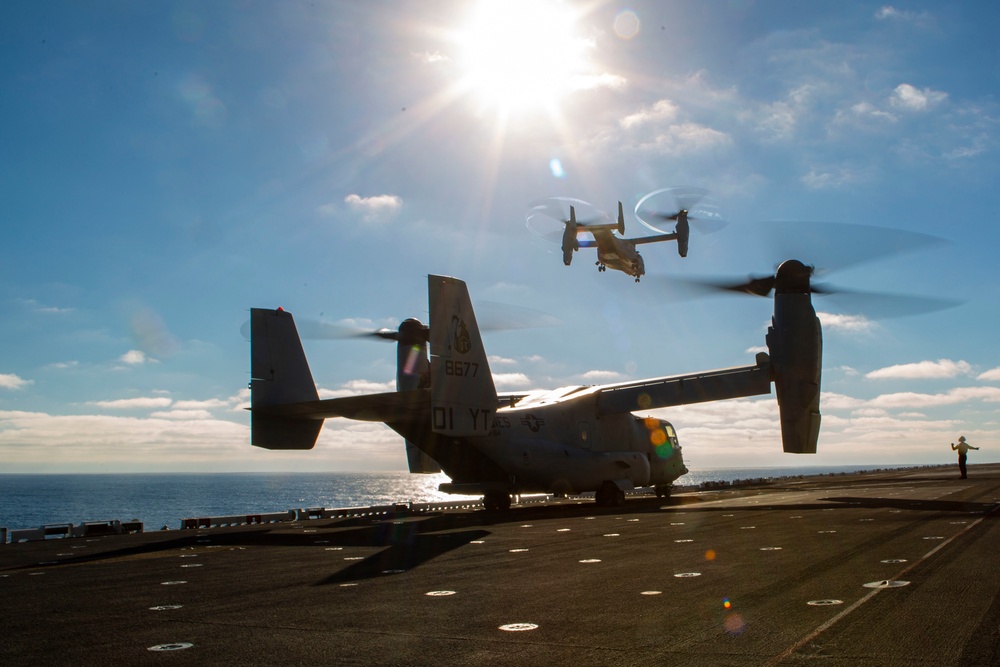 DVIDS - Images - 15th MEU forward command element departs USS Makin ...