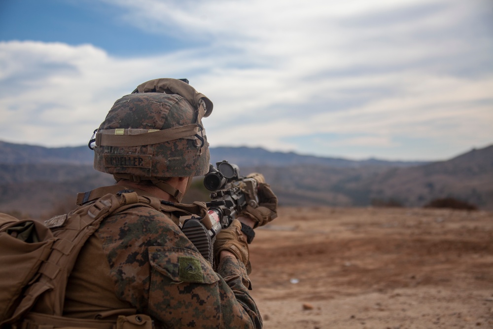 DVIDS - Images - BLT 1/4 Marines conduct aerial raid training operation ...