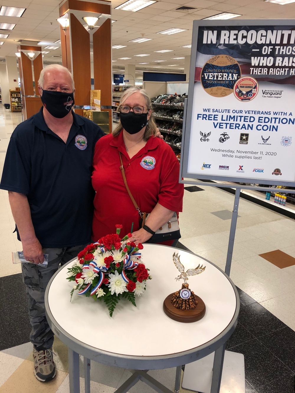 DVIDS - Images - NEX Norfolk Honors Veterans on Veterans Day with Coin ...