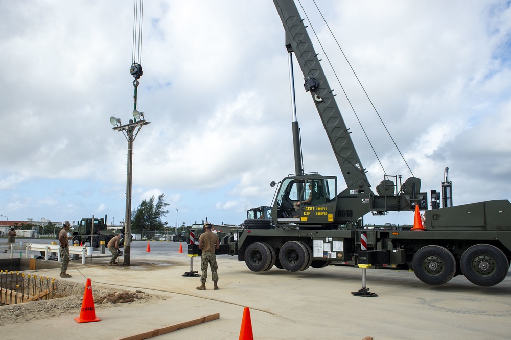 DVIDS - Images - Seabees Renovate CESE Wash Rack on Camp Shields [Image ...