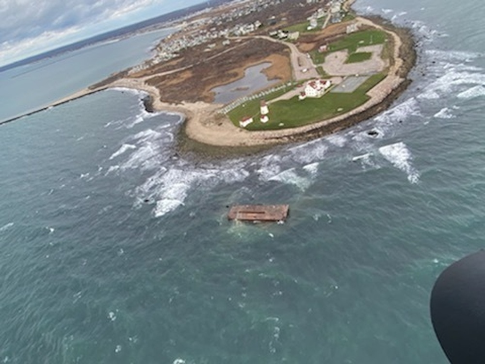 Dvids News Imagery Available Coast Guard Rescues 3 From Barge Off