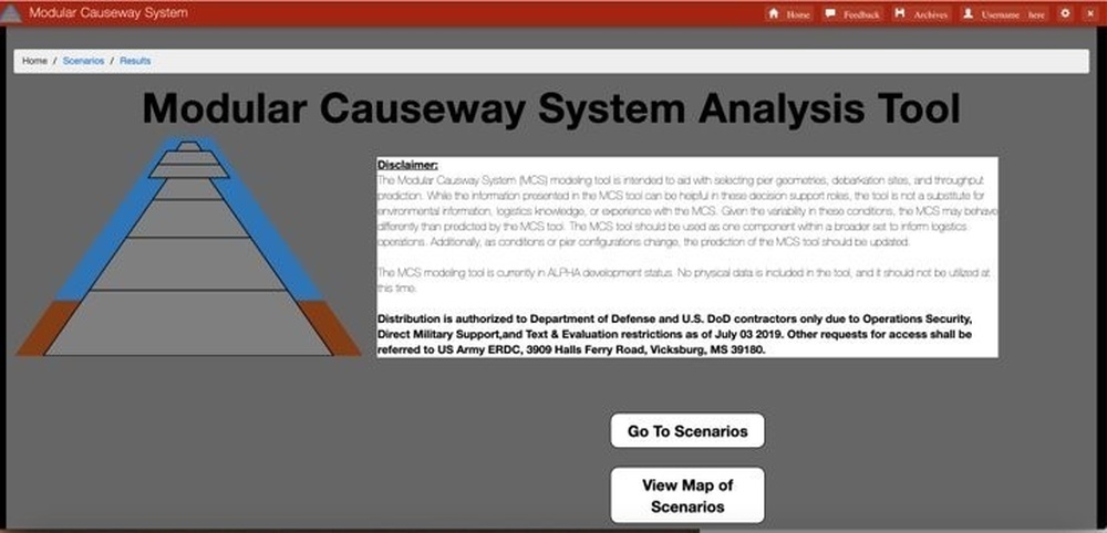DVIDS - News - Modeling the dynamics of the Modular Causeway System