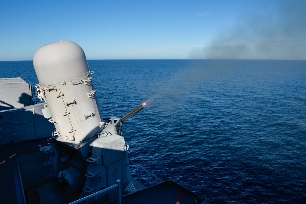 DVIDS - Images - USS Carl Vinson Conducts CIWS Exercise [Image 3 of 3]