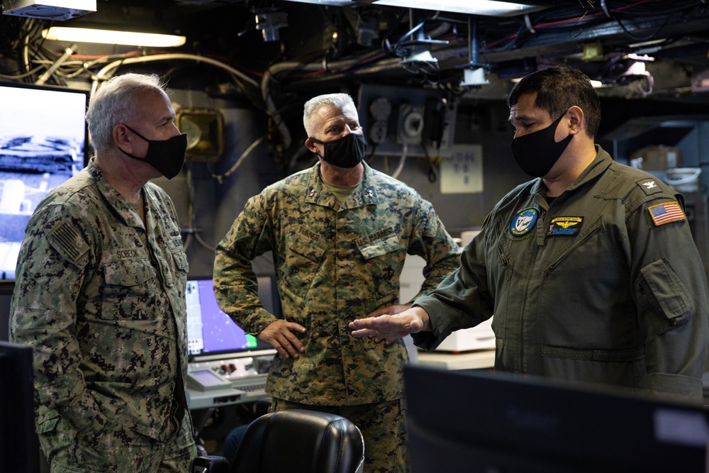 DVIDS - Images - Steel Knight 21: Maj. Gen. Turner aboard the USS Essex ...