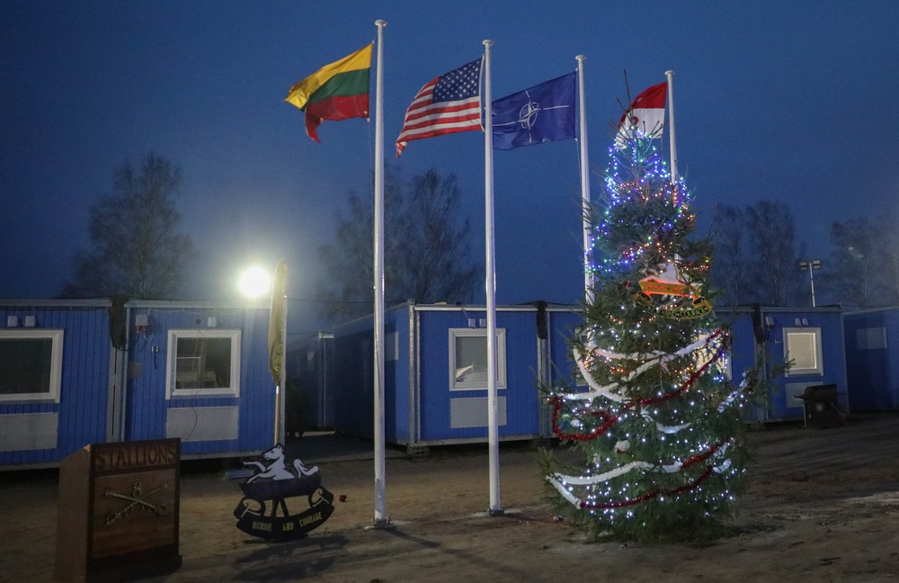 DVIDS - News - 2-8 Cav. Reg. hosts Tree Lighting Ceremony with special ...