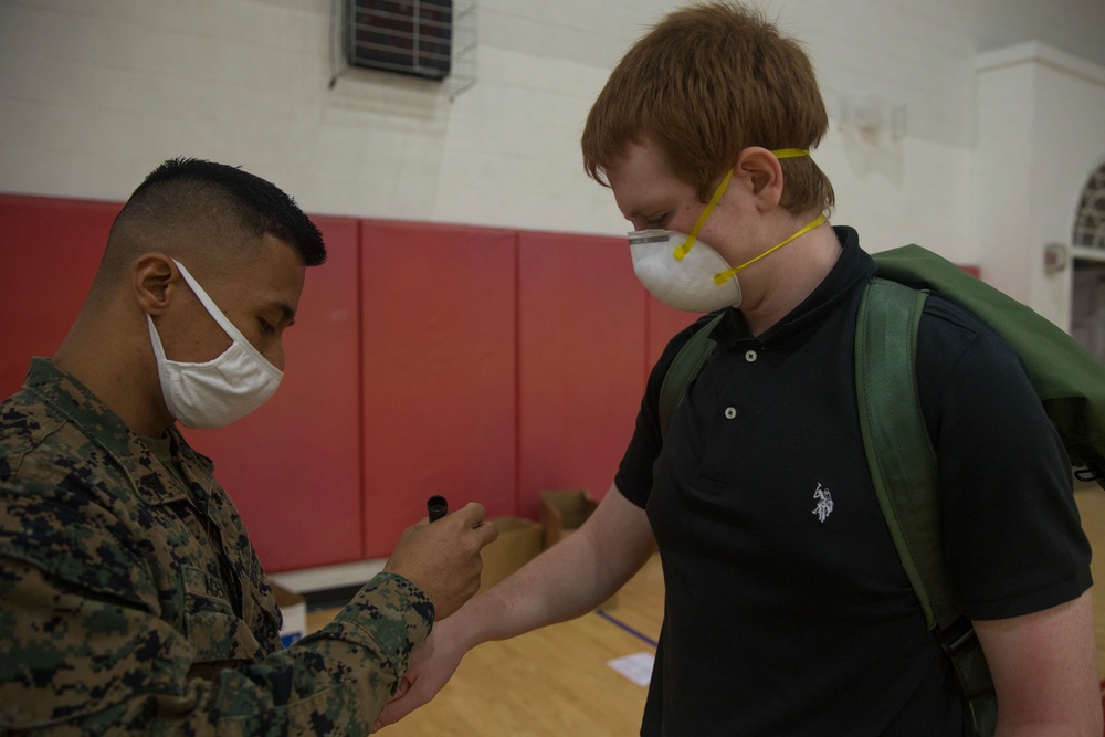 DVIDS - Images - Alpha Company Medical Screening [Image 4 of 10]