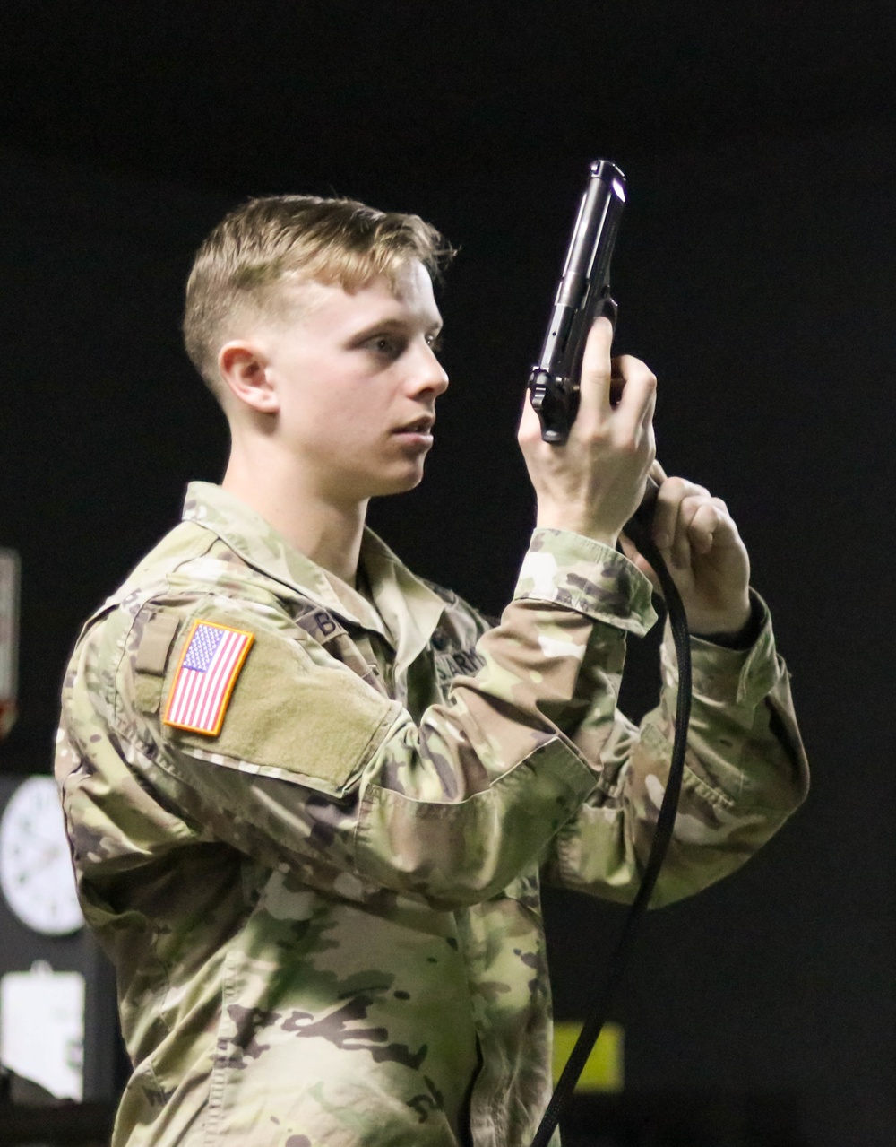 DVIDS - Images - KFOR military police Soldier conducts weapons training ...