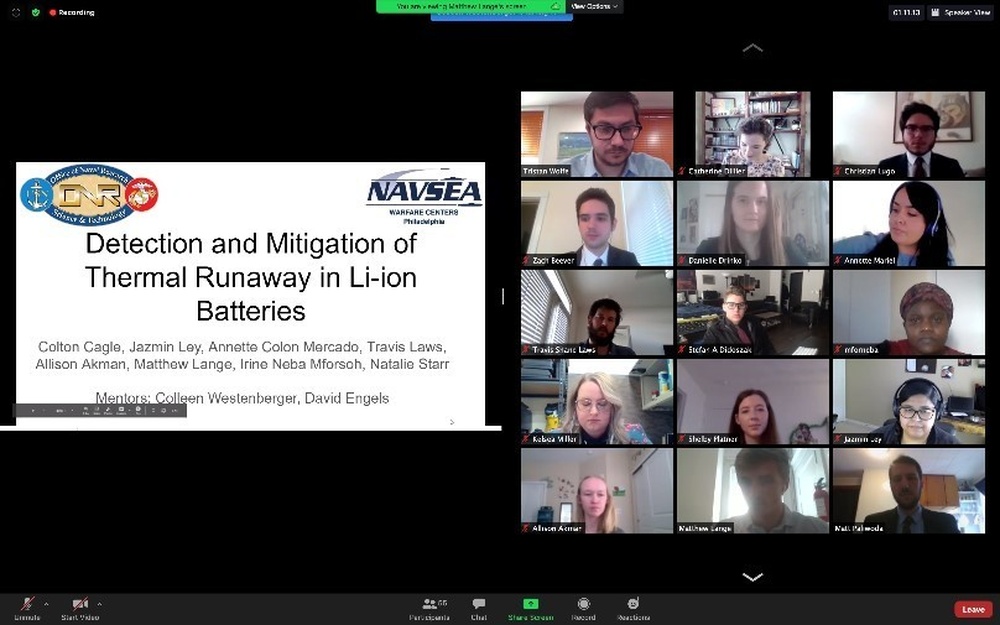 DVIDS - News - NSWCPD’s Naval Research Enterprise Internship Program ...