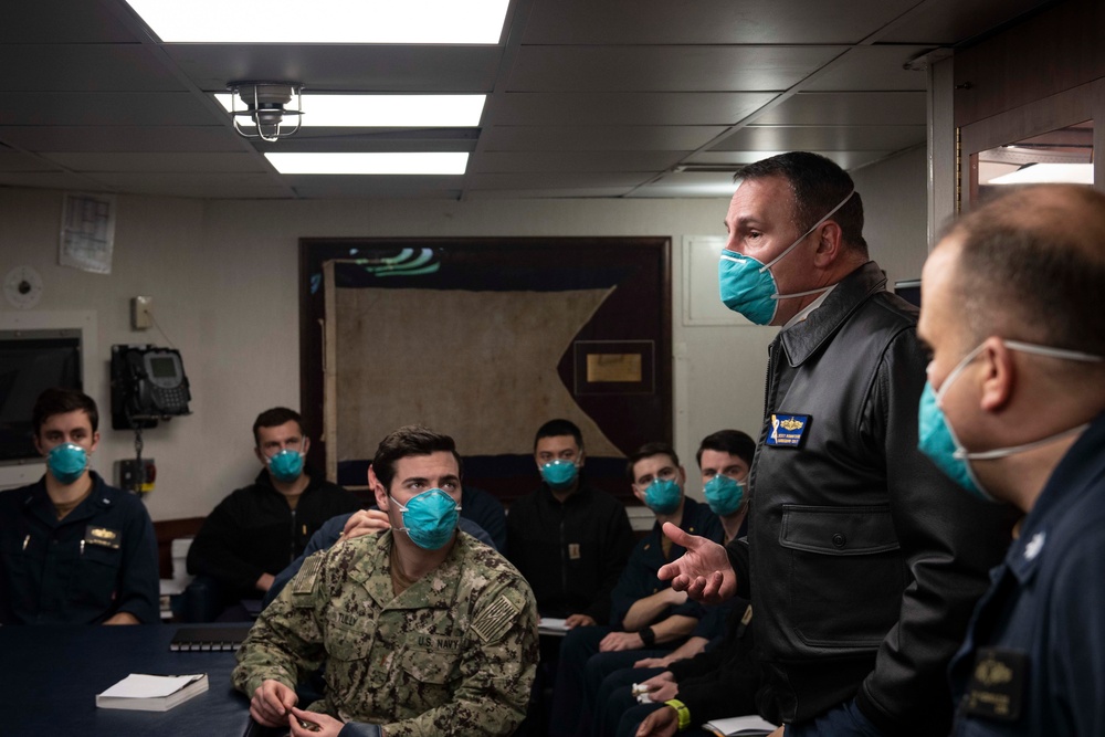 DVIDS - Images - CSG-2 Visits Mitscher [Image 4 of 8]