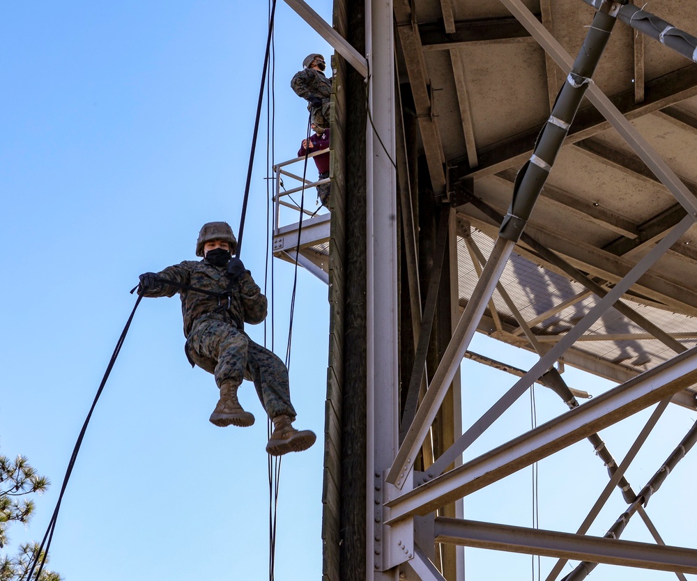 DVIDS - Images - Papa Company Rappel Tower [Image 2 of 8]