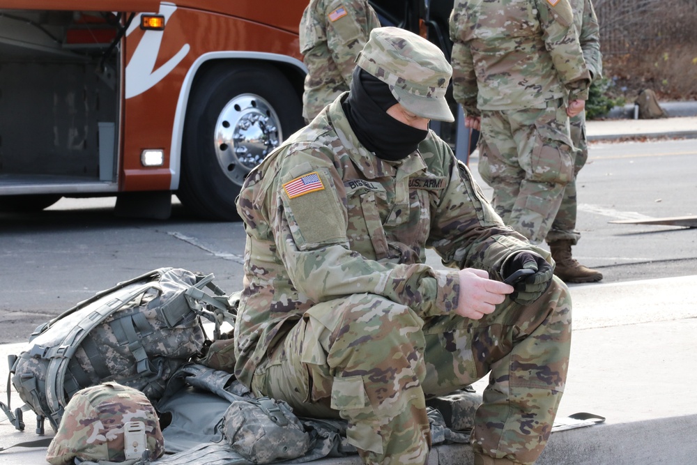 DVIDS - Images - A Soldier texts home during a rest break. [Image 1 of 7]