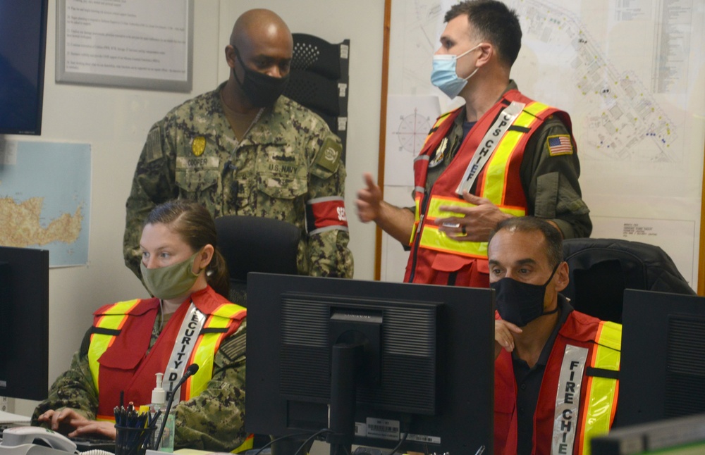 DVIDS - Images - Members of the Incident Management Team Work at the ...
