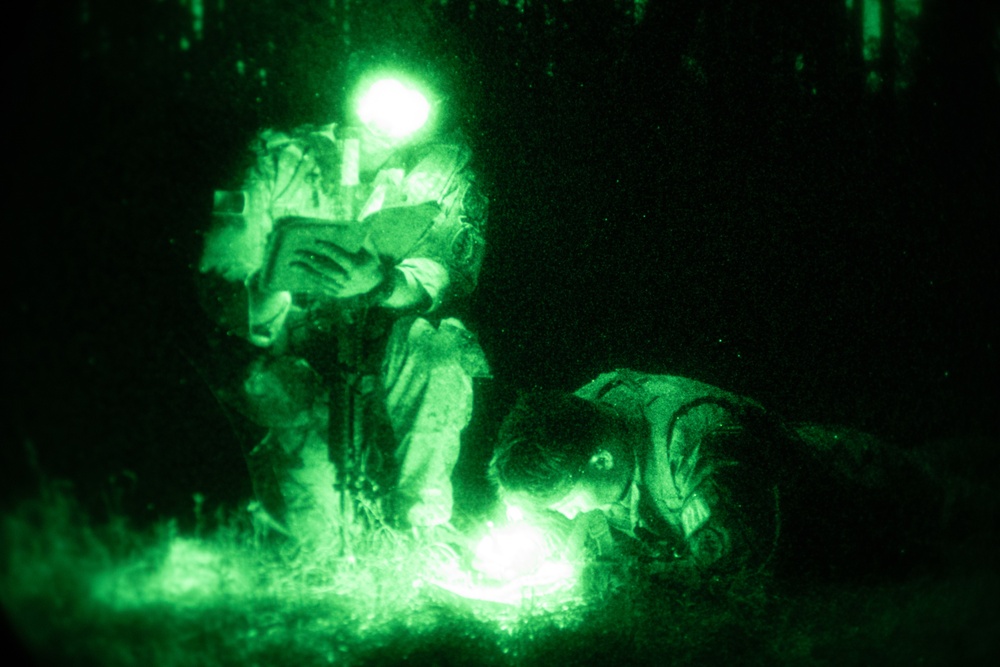 DVIDS - Images - 2021 Army Best Medic Competition Battle Day 2 Night ...