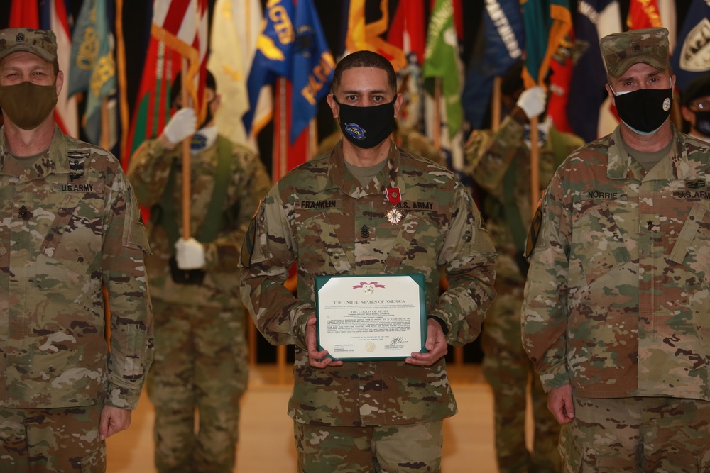 DVIDS - Images - CSM Wendell J. Franklin Relinquishment of ...