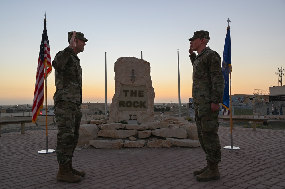 DVIDS - Images - First 386th AEW Space Force Transition [Image 3 of 5]