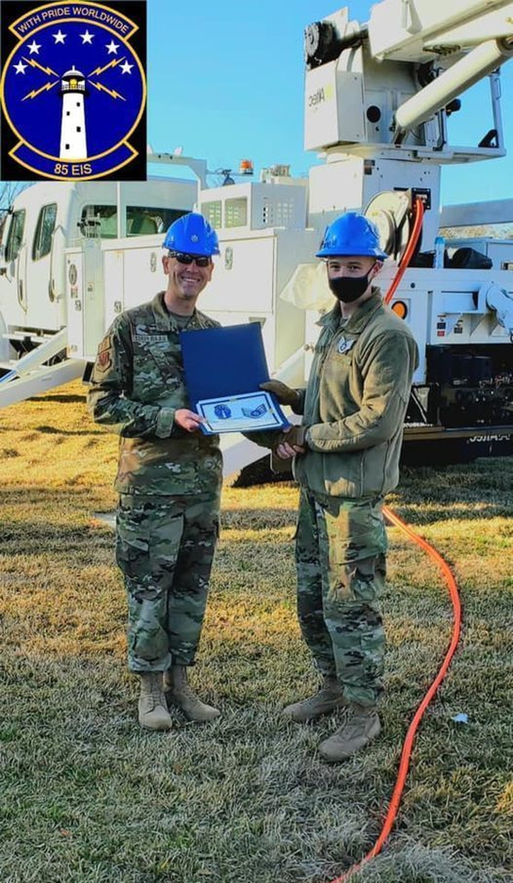 DVIDS - Images - 85th EIS Senior Airman promotes to Staff Sergeant