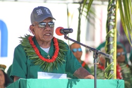 Personnel from U.S. Embassy Majuro, U.S. Army Garrison-Kwajalein Atoll ...