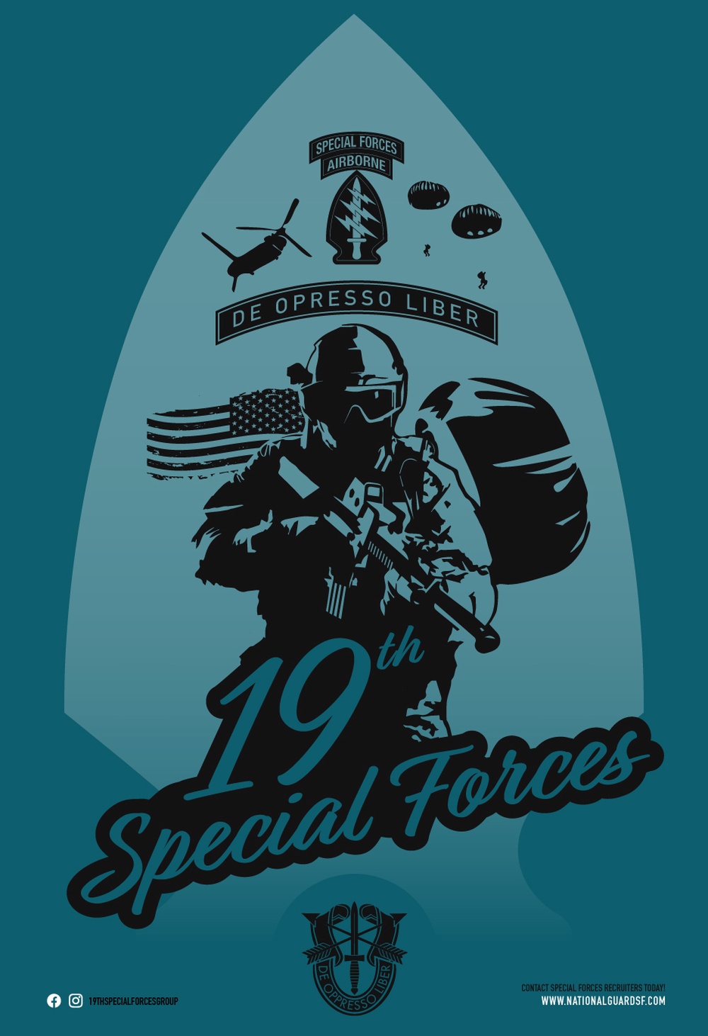 DVIDS - Images - 19th Special Forces Group (Airborne) Soldier Poster