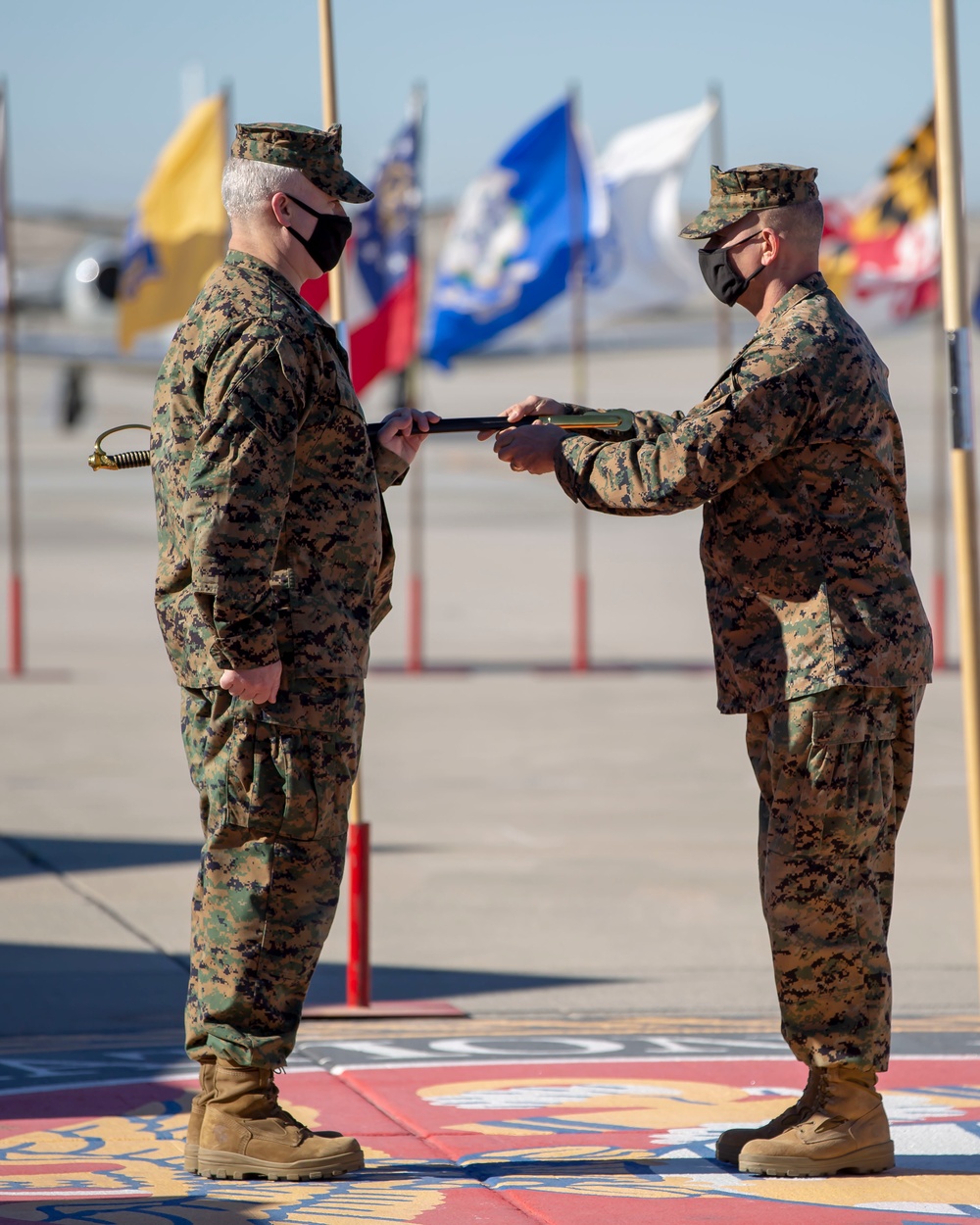DVIDS - Images - MAG-13 Relief and Appointment Ceremony [Image 8 of 8]