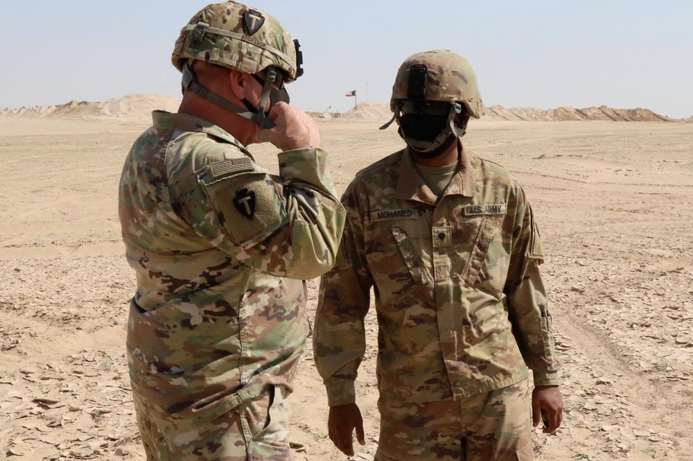 DVIDS - Images - Task Force Spartan CSM Mark Horn visits Task Force ...