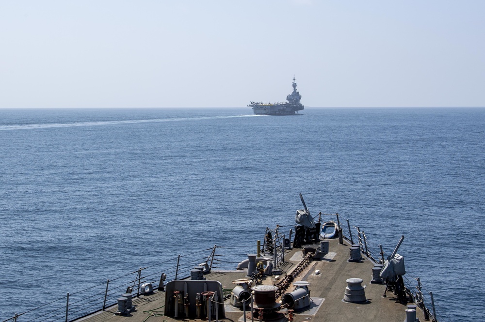 DVIDS - Images - USS Laboon Conducts Flight Operations with CVN Charles ...