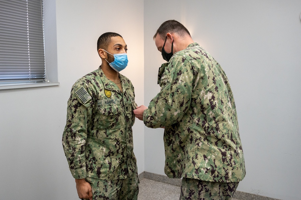 DVIDS - Images - MA1 Damon Harris end-of-tour award ceremony; Civilian ...